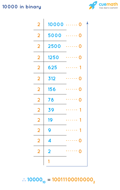 10000 In Binary How To Convert 10000 From Decimal To Binary 10000 In Binary How To Convert 10000 From Decimal To Binary